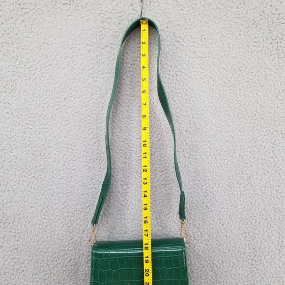 Telena | Bags | Telena Crossbody Shoulder Bag Crocodile Embossed Pu ...